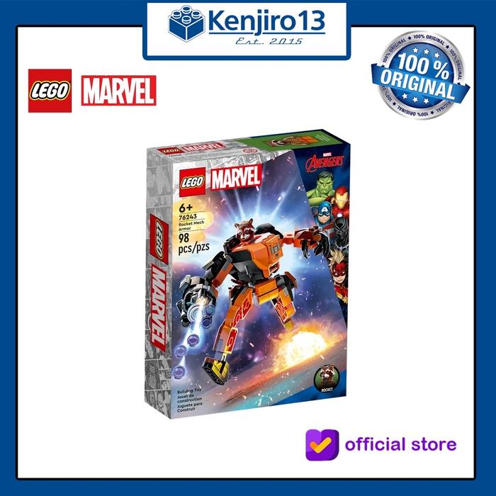 Jual Lego SuperHeroes 76243 Rocket Mech Armor - Kota Tangerang ...