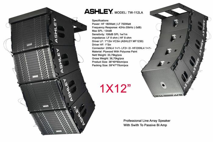 Jual SPEAKER LINE ARRAY ASHLEY TW 112 TW112 ORIGINAL - Jakarta Barat ...