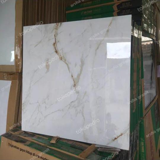 Jual granit 60x60 sun power motif marmer keramik lantai list plint putih - Kab. Bogor - PT MITRA ...