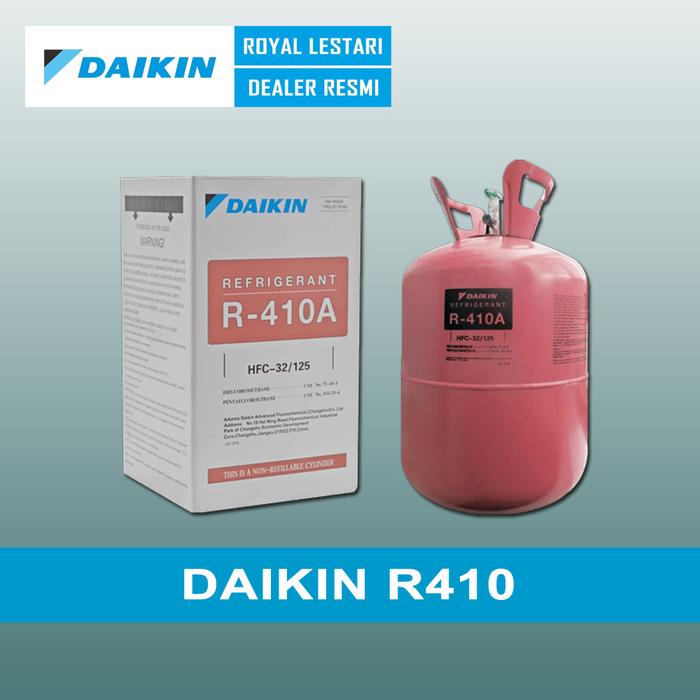 Jual Refrigerant / Freon Daikin R410 Isi 10 KG - Kota Pekanbaru - Royal Lestari | Tokopedia