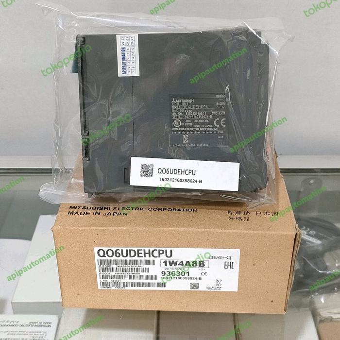 Jual PLC MITSUBISHI Q06UDEHCPU CPU UNIT ORIGINAL JAPAN - Kab. Tangerang ...