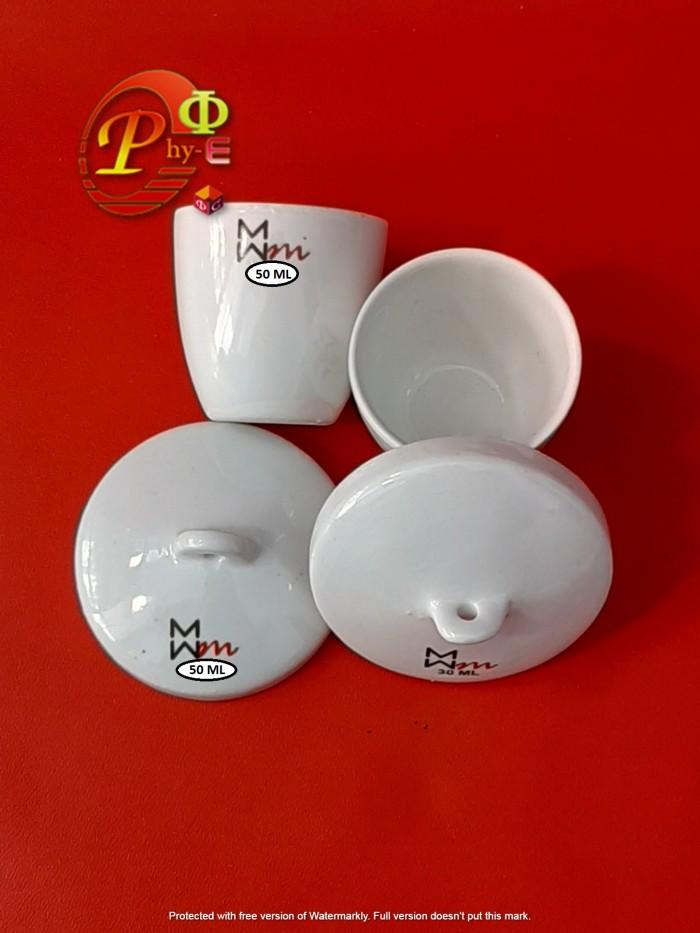 Jual Crucible / Krusibel / Crucible Porselen / Cawan Krusibel 50ml RRT ...