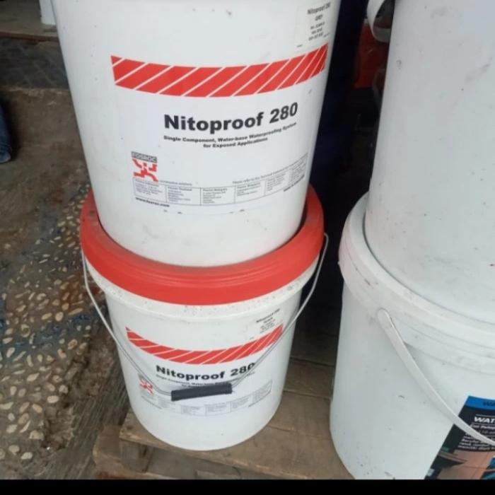 Jual nitoproof 280 fosroc grey waterproofing polyurhetane.20kg ...