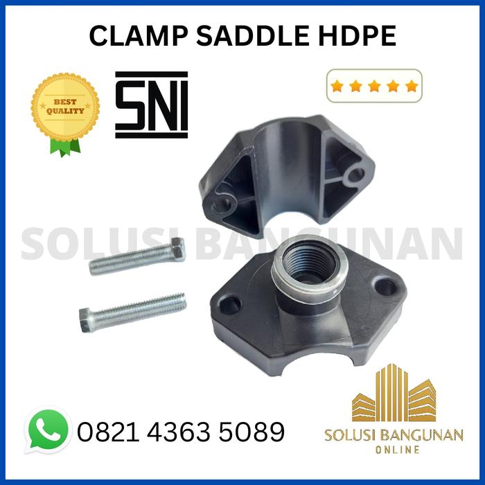 Jual Klem HDPE 2 x 1/2" Inch Clamp Saddle Fitting - Kota Surabaya - Solusi Bangunan Online ...