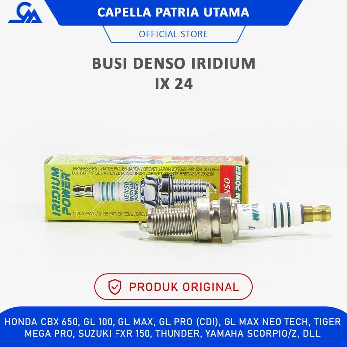 Jual BUSI DENSO IRIDIUM IX 24 / IX24 CBX 650 GL MAX PRO SCORPIO ...