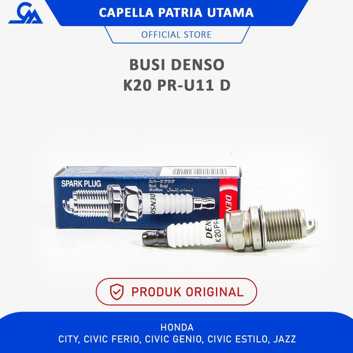 Jual BUSI DENSO K20 PR-U11 D / K20PR-U11D CITY CIVIC FERIO JAZZ ...