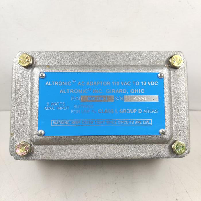 Jual ALTRONIC AC Adaptor 690 106-1 110VAC to 12VDC Power Supply Unit ...