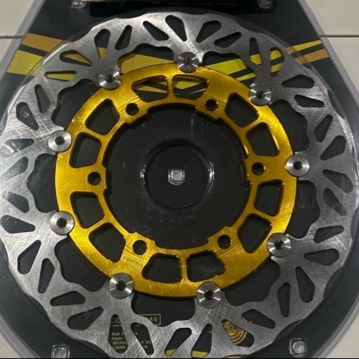 Jual Disc 300mm full floating + breket + baut PNP ADV 150/160 - GOLD ...
