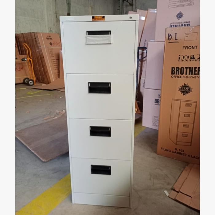 Jual Filing cabinet besi / Filling cabinet 4 laci Brother B 104 warna ...