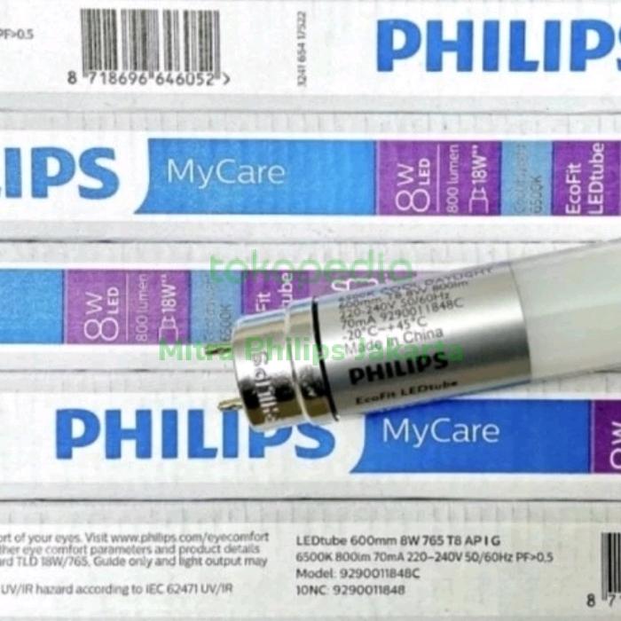 Promo Lampu TL Led Ecofit Philips 8 Watt Putih 6500 K - Jakarta Barat ...