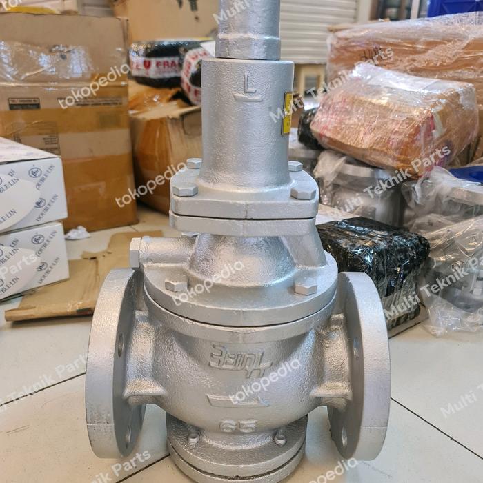 Jual PRV Pressure Reducing Valve Steam Jis 10k 2 1/2" DN65 GP-27 ...