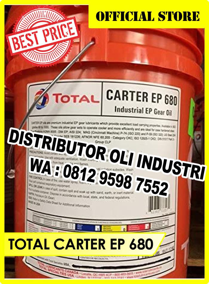 Jual TOTAL CARTER EP 680 ( Premium Gear OIl - ISO VG 680 ) - Kota ...