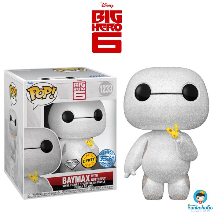 Promo Funko POP! Big Hero 6 - Baymax with Butterfly Glitter CHASE ...