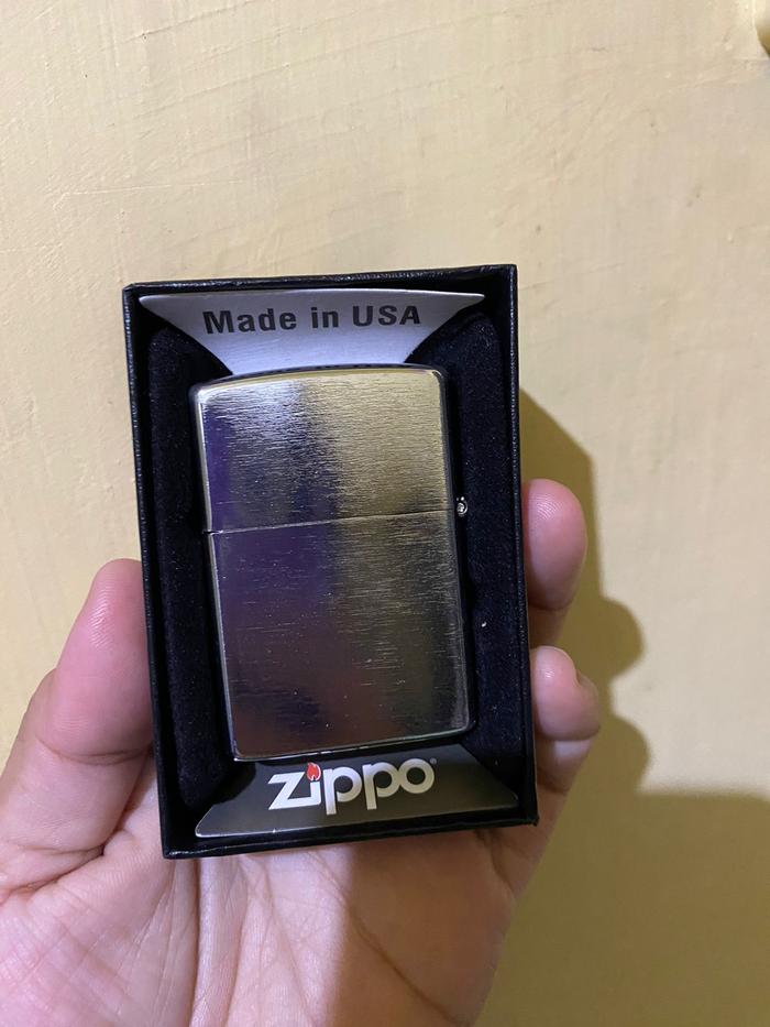 Jual korek zippo laser grafir bisa input foto logo atau nama - silver ...