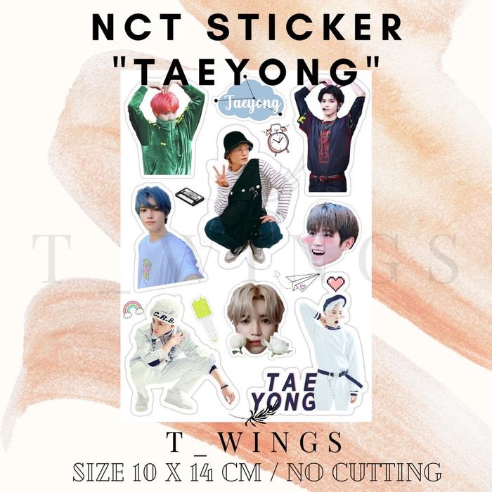 Jual Sticker Self Cutting NCT / stiker KOleksi Korea K-Pop - Jhonny ...