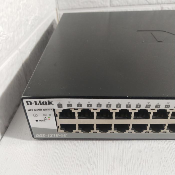 Jual D-LINK DGS-1210-52 52-Port Layer 2 Smart Managed Gigabit Switch ...
