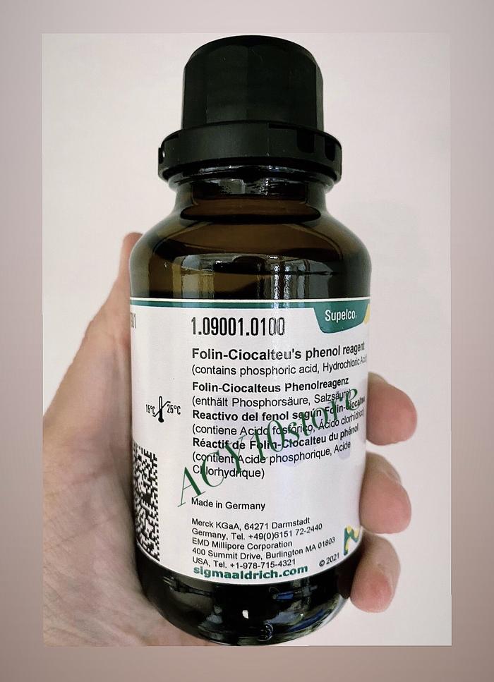 Jual MERCK 1.09001.0100 Folin-Ciocalteu's Phenol Reagent 100ml ...