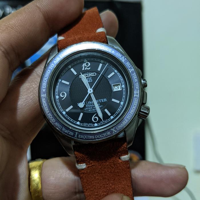 Jual seiko fieldmaster ags one piece titanium - Kota Batam - yes 2nd ...