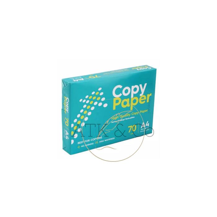 Jual Kertas HVS F4 70gr Copy Paper Fotocopy Putih Folio 70gsm Isi 50 ...