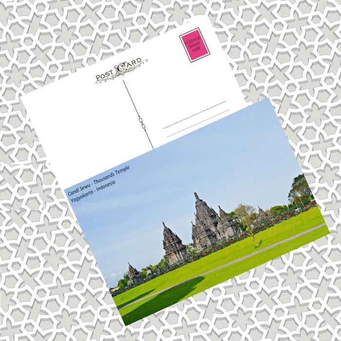 Jual MC- Kartu pos kartupos Candi / Temple Postcard - Borobudur A ...
