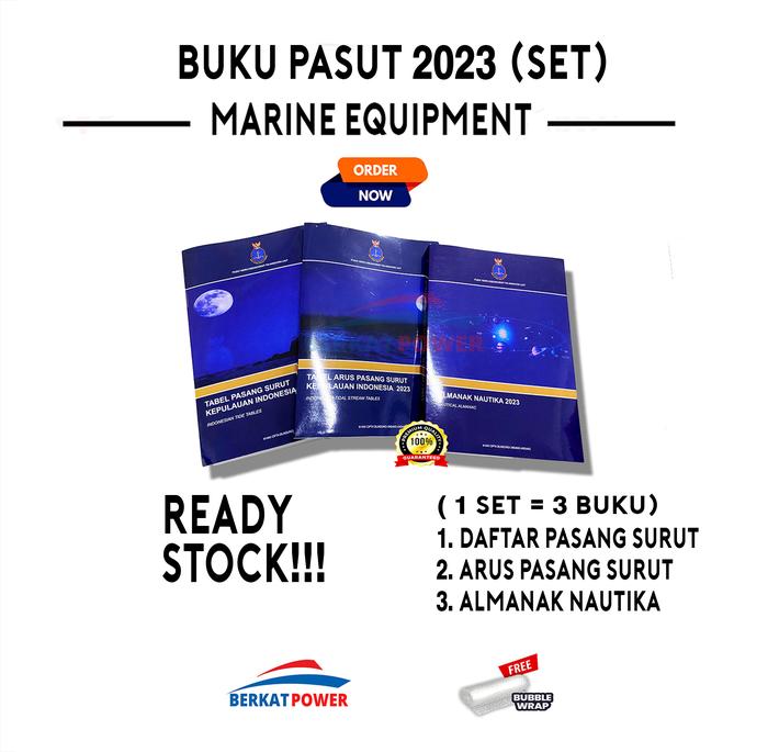 Jual Buku Pasang Surut 2023 1set (3 buku) | Buku Pasut 2023 - 1SET ...