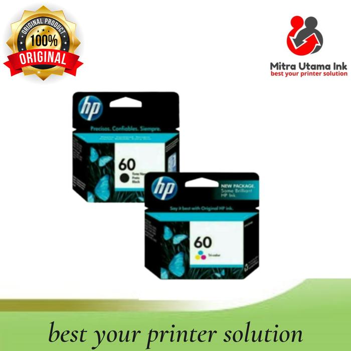 Promo Tinta HP 60 (1set) for DeskJet D1660 | D2560 | D2566 | D2660 ...