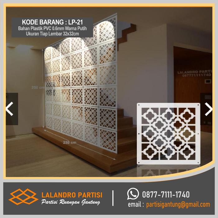 Jual Partisi Ruangan Vintage 3D LP-21 Motif Islami harga perpcs ...