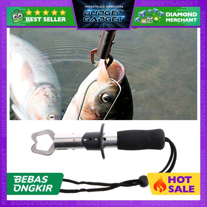 Jual Alat Jepit Penangkap Mulut Ikan Penjepit Stainless Fish Grabber ...