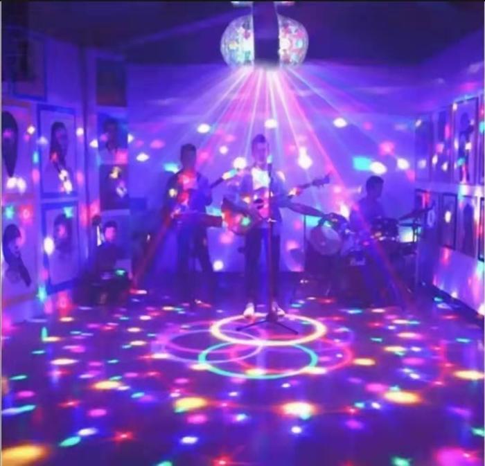 Jual Lampu disko disco E27 Dua arah full warna led putar colour rainbow ...