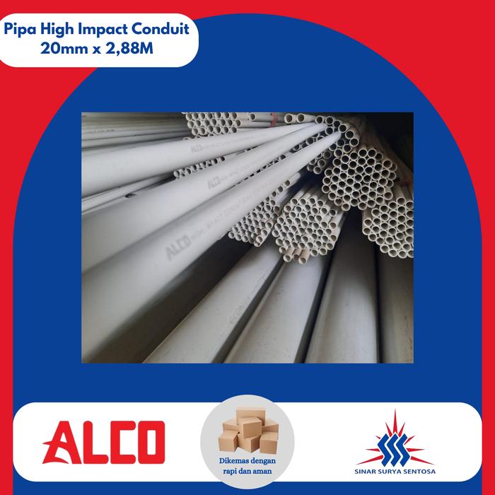Jual Pipa High Impact Conduit/ Pipe Listrik Alco 20mm - Kota Bandung - Sinar Surya Sentosa (Tri ...