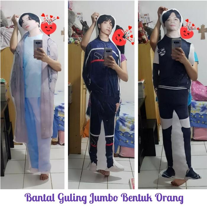 Jual Bantal Guling Custom Foto Jumbo Bentuk Idol Kpop Bts Exo Di Seller ...