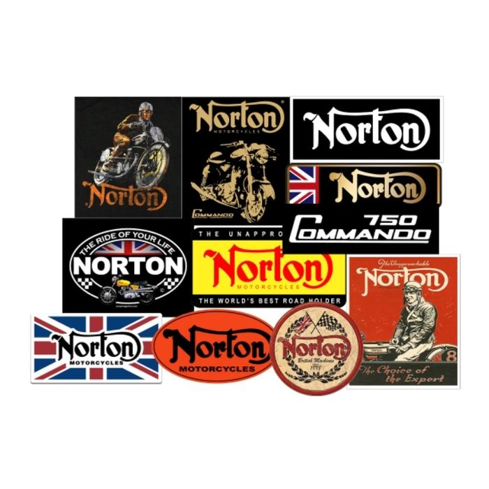 Jual sticker pack norton motorcycle - Kota Depok - RDP22 Store | Tokopedia