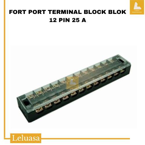 Jual FORT PORT TERMINAL BLOCK BLOK 12 PIN 25 A - Kab. Bandung Barat - CV leluasa | Tokopedia