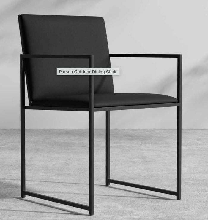 Jual Kursi Besi Minimalis Modern Black Custom Warna - Kota Bekasi ...