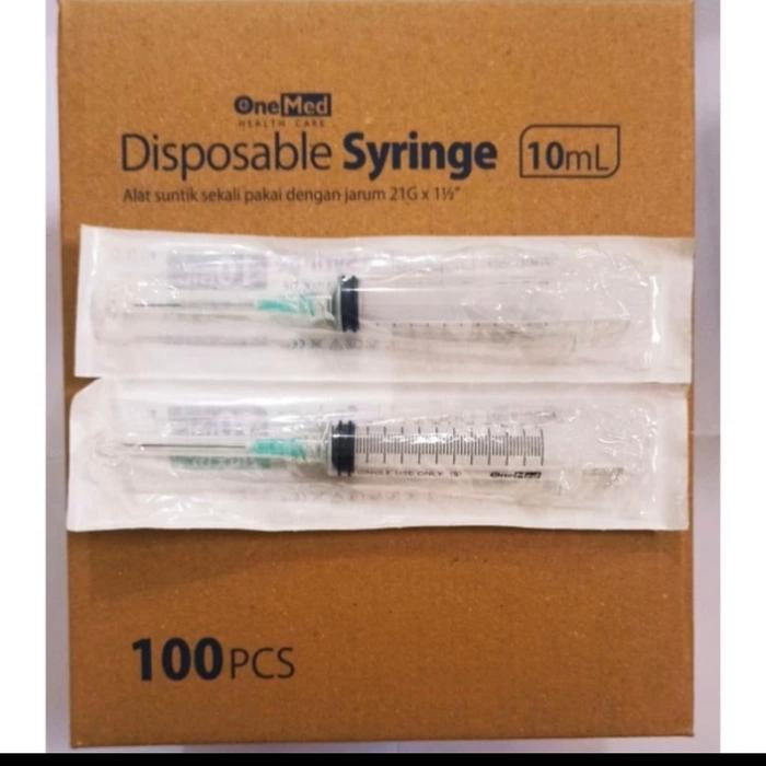 Jual disposable syringe onemed 10cc/spuit 10ml - Kab. Bantul - ALAT ...