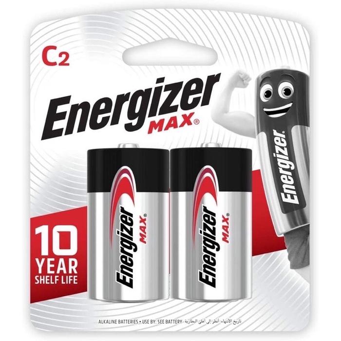 Jual Baterai Energizer Max C2 BP2 E93 1.5V Alkaline batteries/battery ...