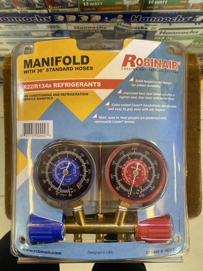 Jual MANIFOLD ROBIN AIR 40153 R22/R134a - Jakarta Barat - ULTRA ...