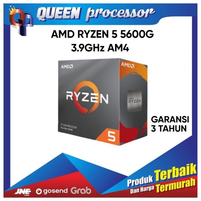 Jual PROCESSOR AMD RYZEN 5 5600G BOX 3.9 GHZ GARANSI 3 TAHUN - Jakarta ...