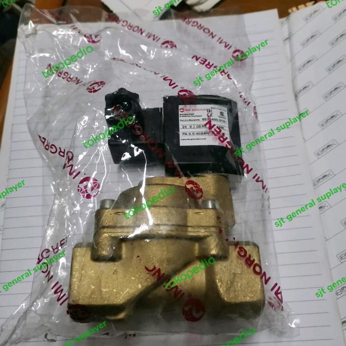 Jual 8536400.9151 24V IMI BUSJOST IMI NORGREN SOLENOID VALVE 1 INCH ...