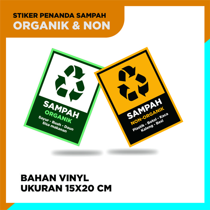 Jual CETAK STIKER SAMPAH ORGANIK DAN SAMPAH NON ORGANIK / STIKER SAMPAH ... Jual CETAK STIKER SAMPAH ORGANIK DAN SAMPAH NON ORGANIK / STIKER SAMPAH ...