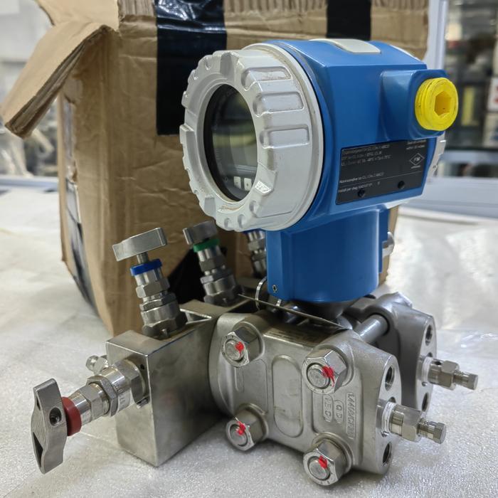 Jual E+H Deltabar PMD75 Differential Pressure Transmitter Manifold 5way ...