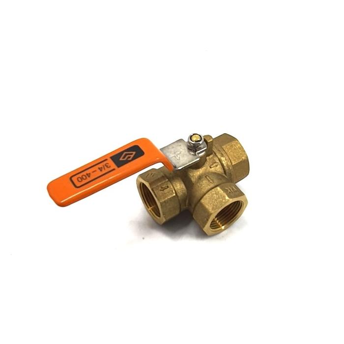 Jual BALL VALVE 3 WAY 3/4" Kuningan / Kran Cabang Triway Sailing - Onda ...