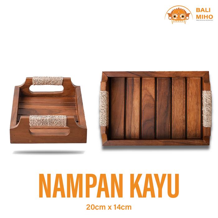 Jual Nampan Kayu Jati - Baki Kayu - Nampan Makanan - Nampan Saji ...