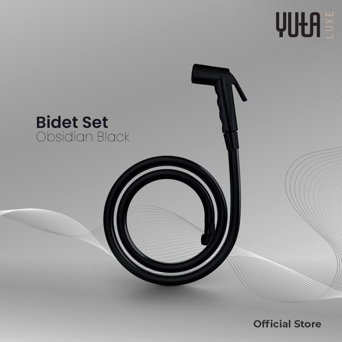 Promo YUTA LUXE Jet Shower - Shower Toilet / Bidet Set Obsidian Black ...