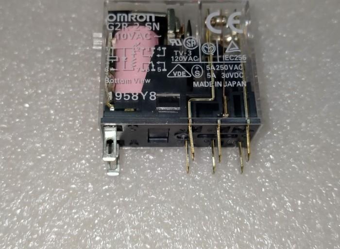 Jual RELAY G2R-2-SN 100/110VAC RELAY G2R-2-SN 110VAC 2C/O OMRON ...