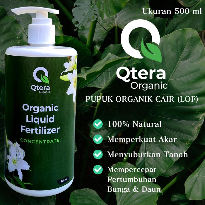 Promo QTERA Liquid Organic Fertilizer Pupuk Organik Cair Tanaman NPK ...