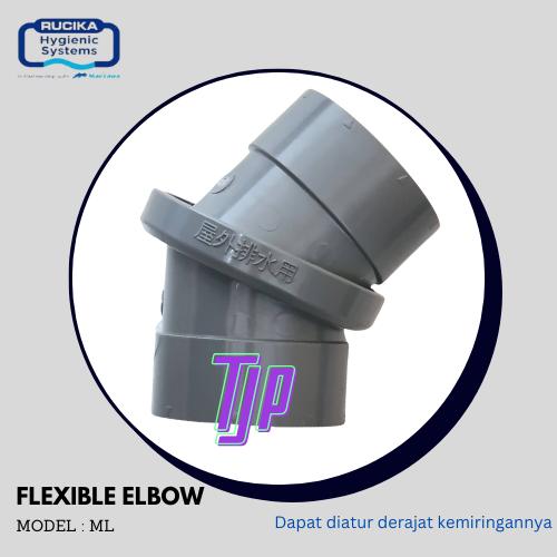 Jual FLEXIBLE ELBOW PVC (ML) 2 / 3 /4 Inch RUCIKA Special Fitting - 2 - Kab. Bekasi ...