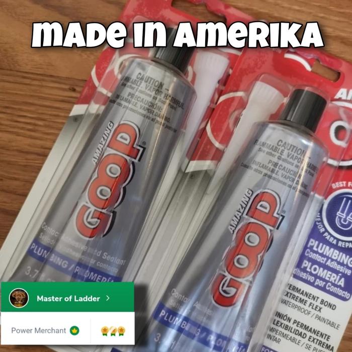 Jual Lem GOOP Lem Pipa PVC, Alumunium,Chopper/Glue Plumber Asli Amerika ...