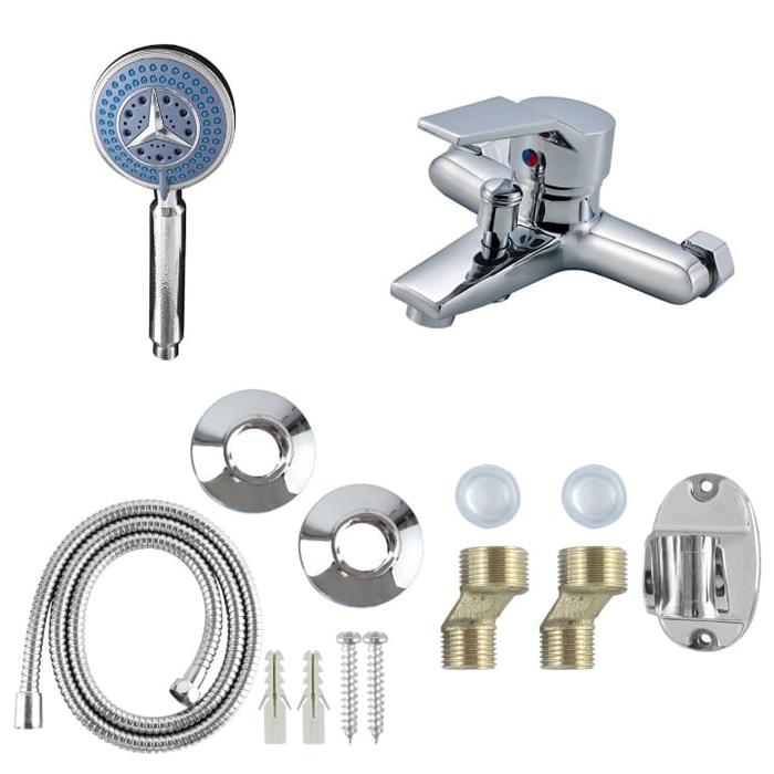 Jual Paket Kran Panas Dingin Kran Mixer Kran Bathup & Hand shower ...