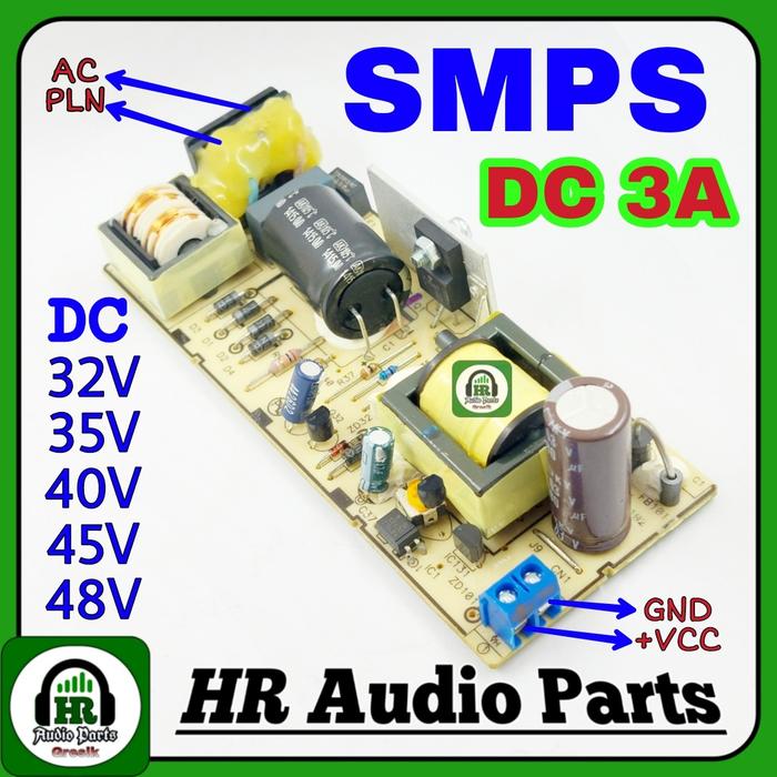 Jual SMPS DC 3A Riques 32V / 35V / 40V / 45V / 48V for Kipas Dinamo ...